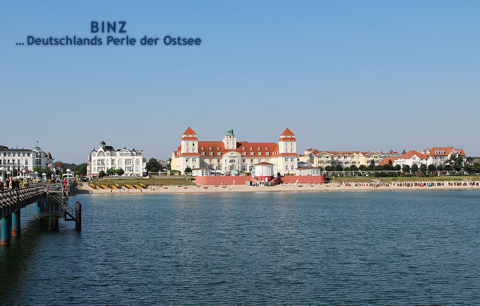 Impressionen rund um die Ferienwohnungen und Appartements im Ostseebad Binz